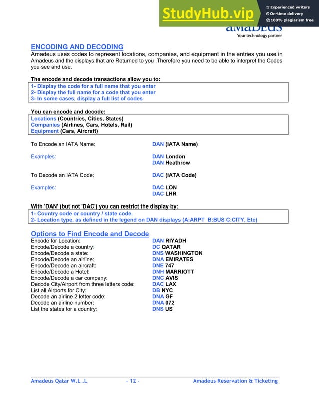 Amadeus Basic Training Manual | PDF | Air Travel | Travel Type