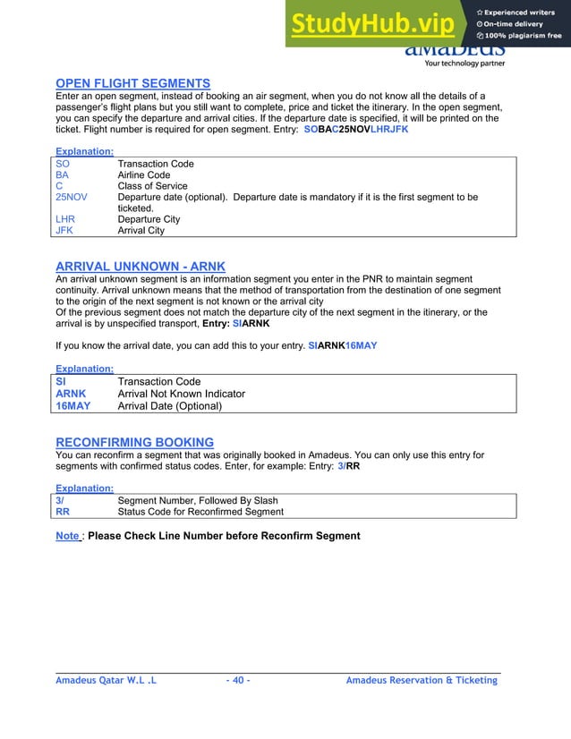 Amadeus Basic Training Manual | PDF | Air Travel | Travel Type