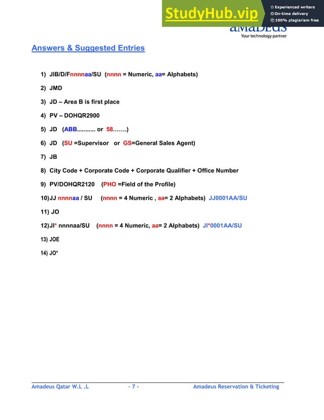 Amadeus Basic Training Manual | PDF | Air Travel | Travel Type