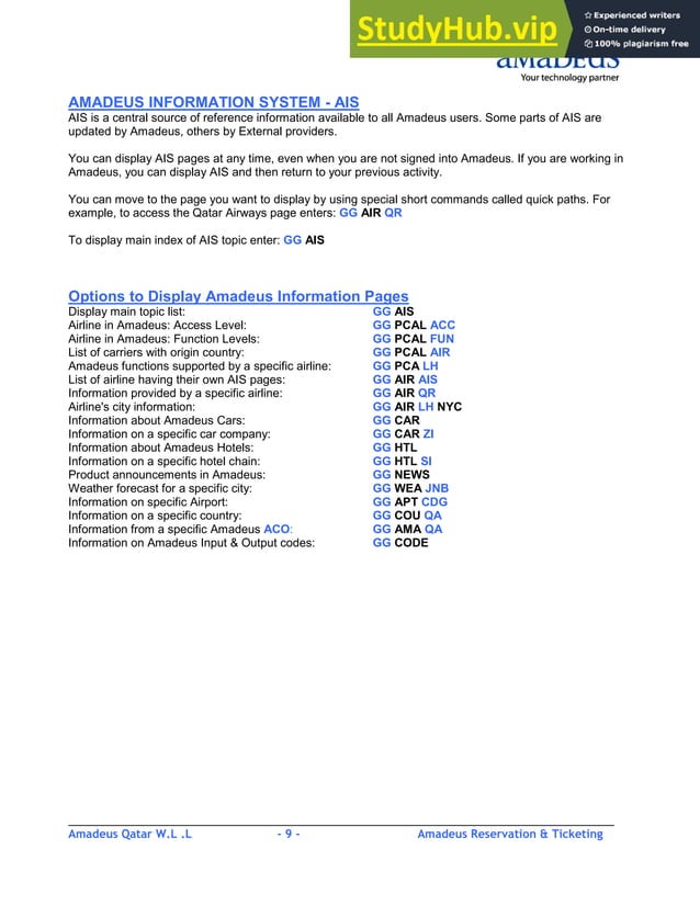 Amadeus Basic Training Manual | PDF | Air Travel | Travel Type