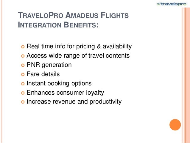 Amadeus flight api | PPTX