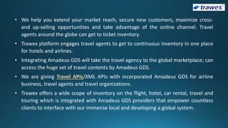 Amadeus GDS, Amadeus Travel Software, Amadeus GDS System | PPTX