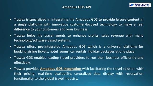 Amadeus GDS, Amadeus Travel Software, Amadeus GDS System | PPT