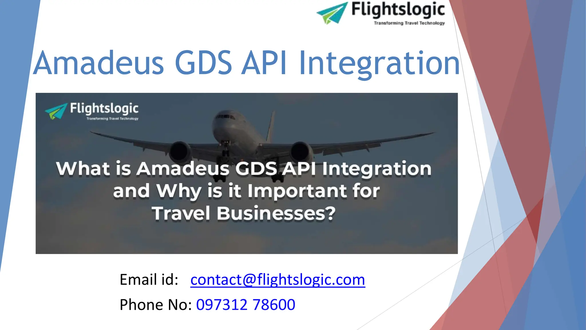 Amadeus GDS API Integration.pptx | Free Download