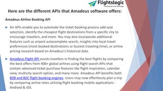 Amadeus GDS API Integration.pptx | Free Download