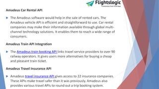 Amadeus GDS API Integration.pptx | Free Download