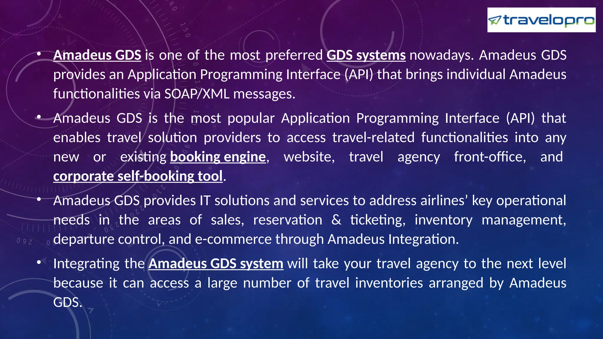 Amadeus GDS Integration | Amadeus Travel API | PPTX