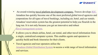 Amadeus GDS Software | PPTX