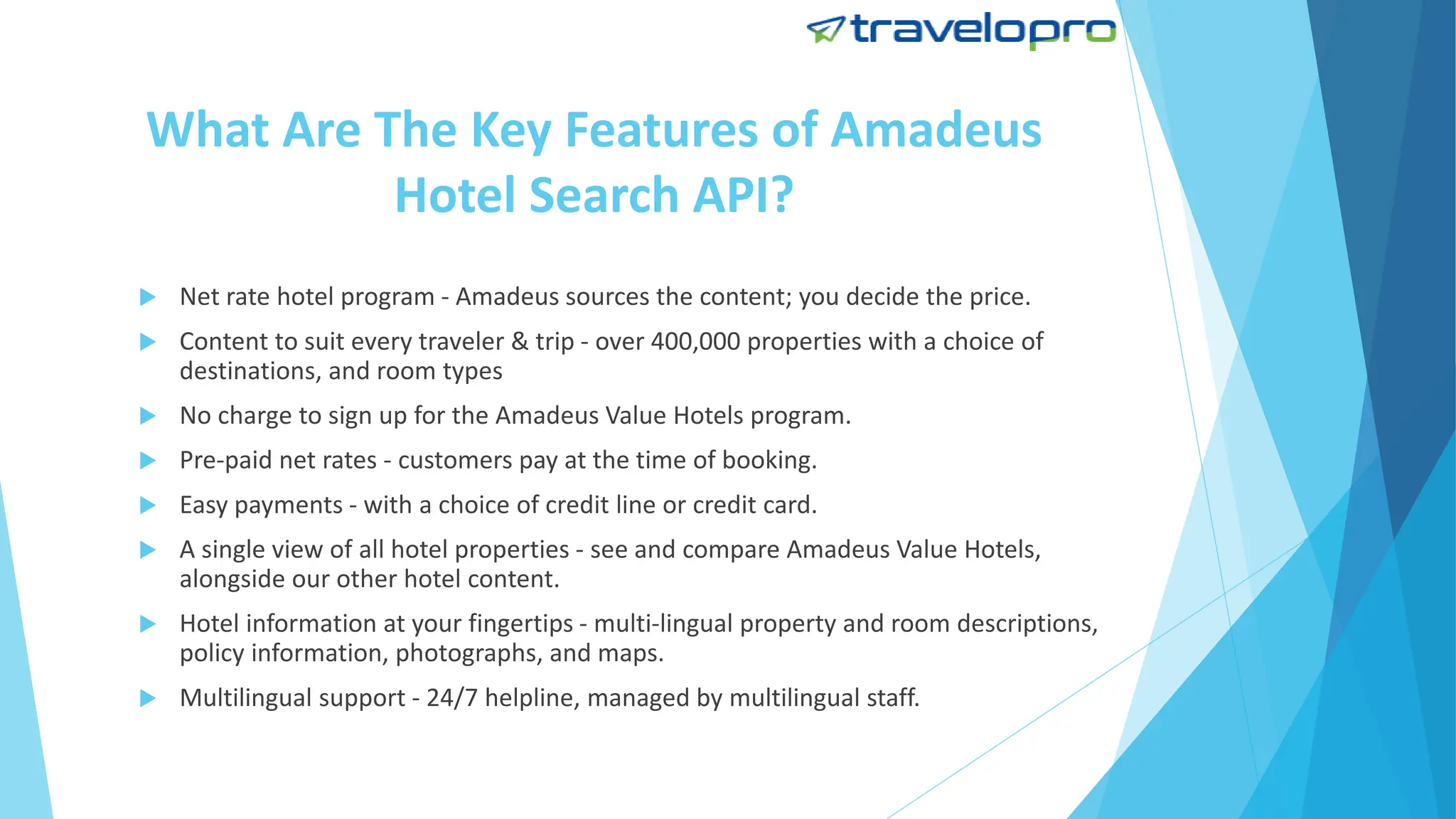Amadeus Hotel Search API | PPTX