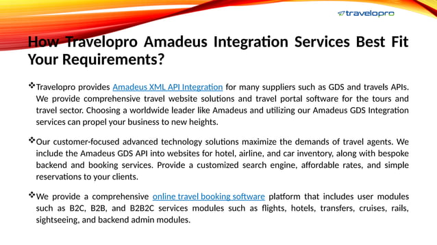 Amadeus Integration | Amadeus API Integration.pptx