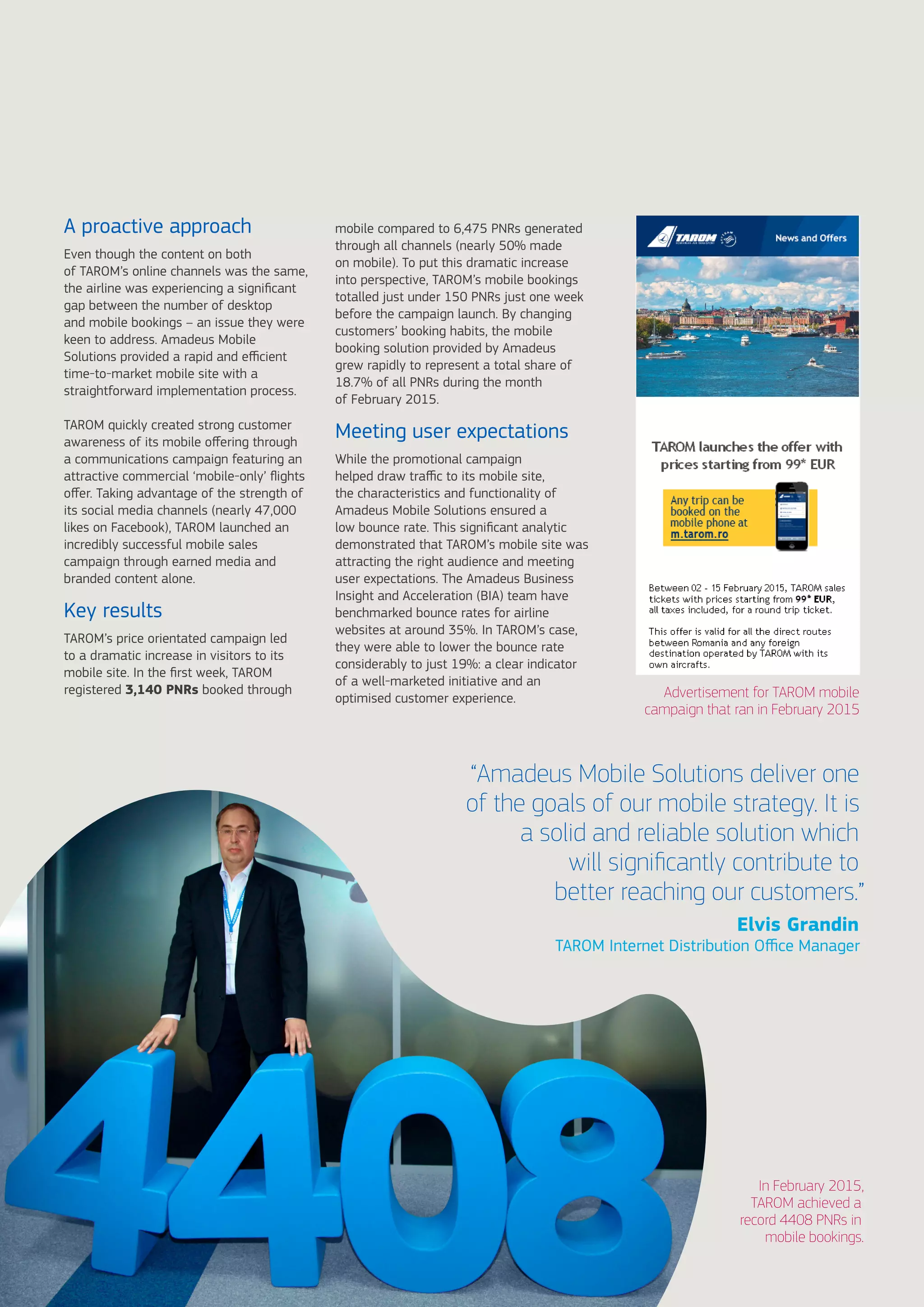 Amadeus mobile solutions for airlines | PDF