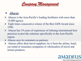 Amadeus Pakistan | PPTX