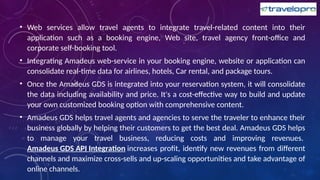 Amadeus Reservation System | Amadeus Airline Reservation System | PPTX