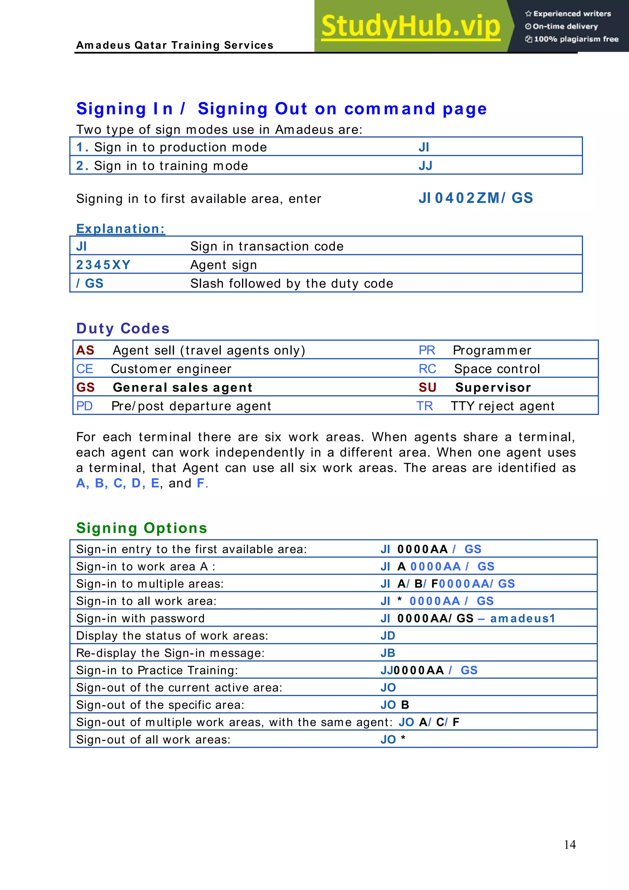 AMADEUS RESERVATION TICKETING | PDF
