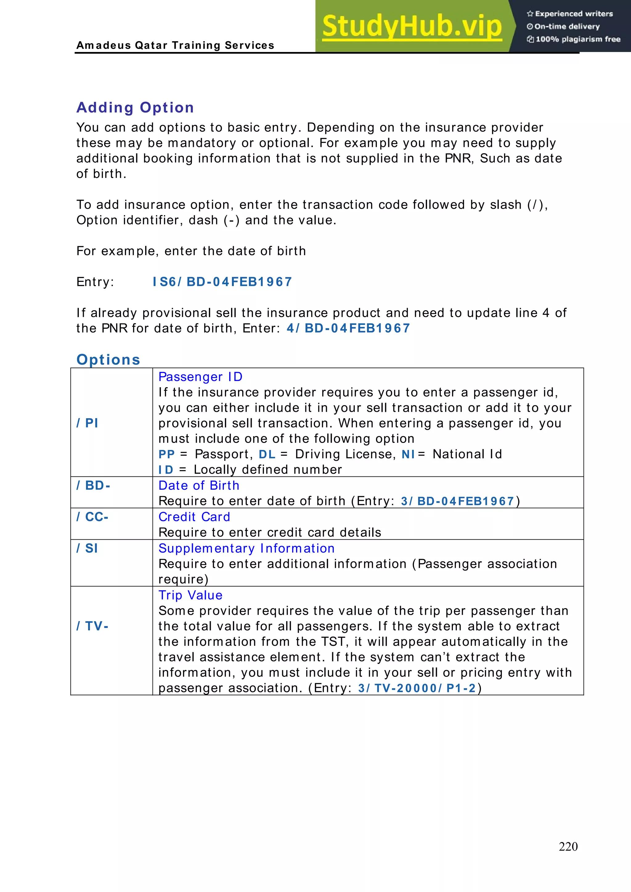 AMADEUS RESERVATION TICKETING | PDF
