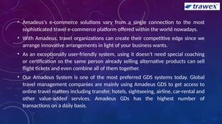 Amadeus System, Amadeus Software, Amadeus GDS System | PPTX