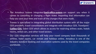Amadeus System, Amadeus Software, Amadeus GDS System | PPTX