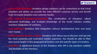 Amadeus System, Amadeus Software, Amadeus GDS System | PPTX