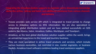 Amadeus System, Amadeus Software, Amadeus GDS System | PPTX