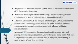 Amadeus System | PPTX | Business Travel | Travel Type