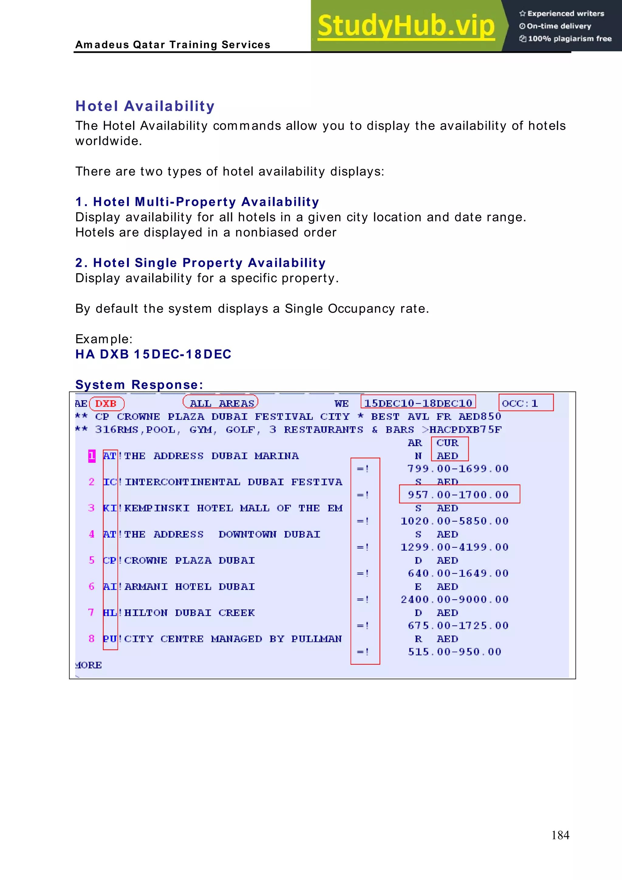 AMADEUS SYSTEM TICKETING MANUAL | PDF