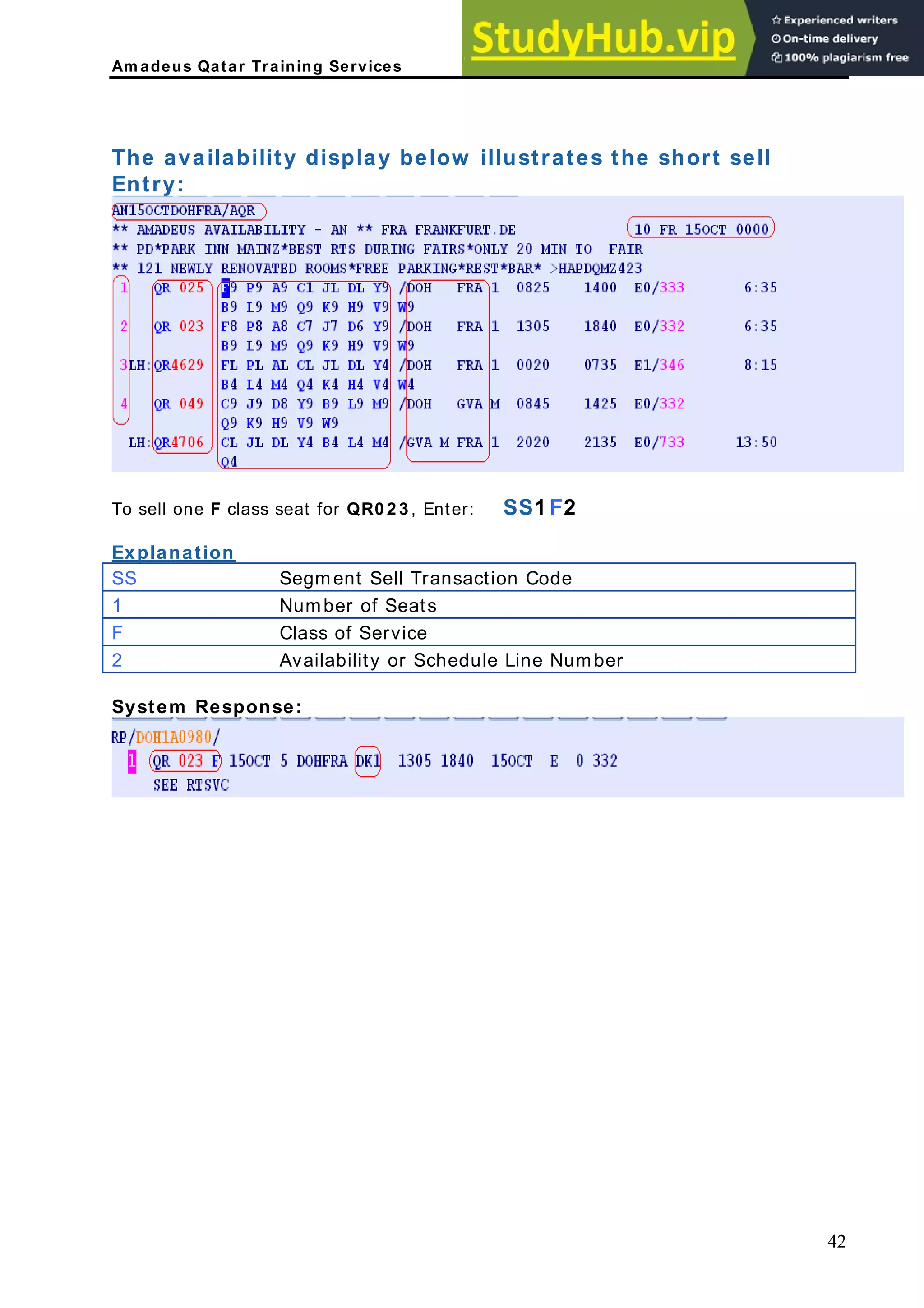 AMADEUS SYSTEM TICKETING MANUAL | PDF