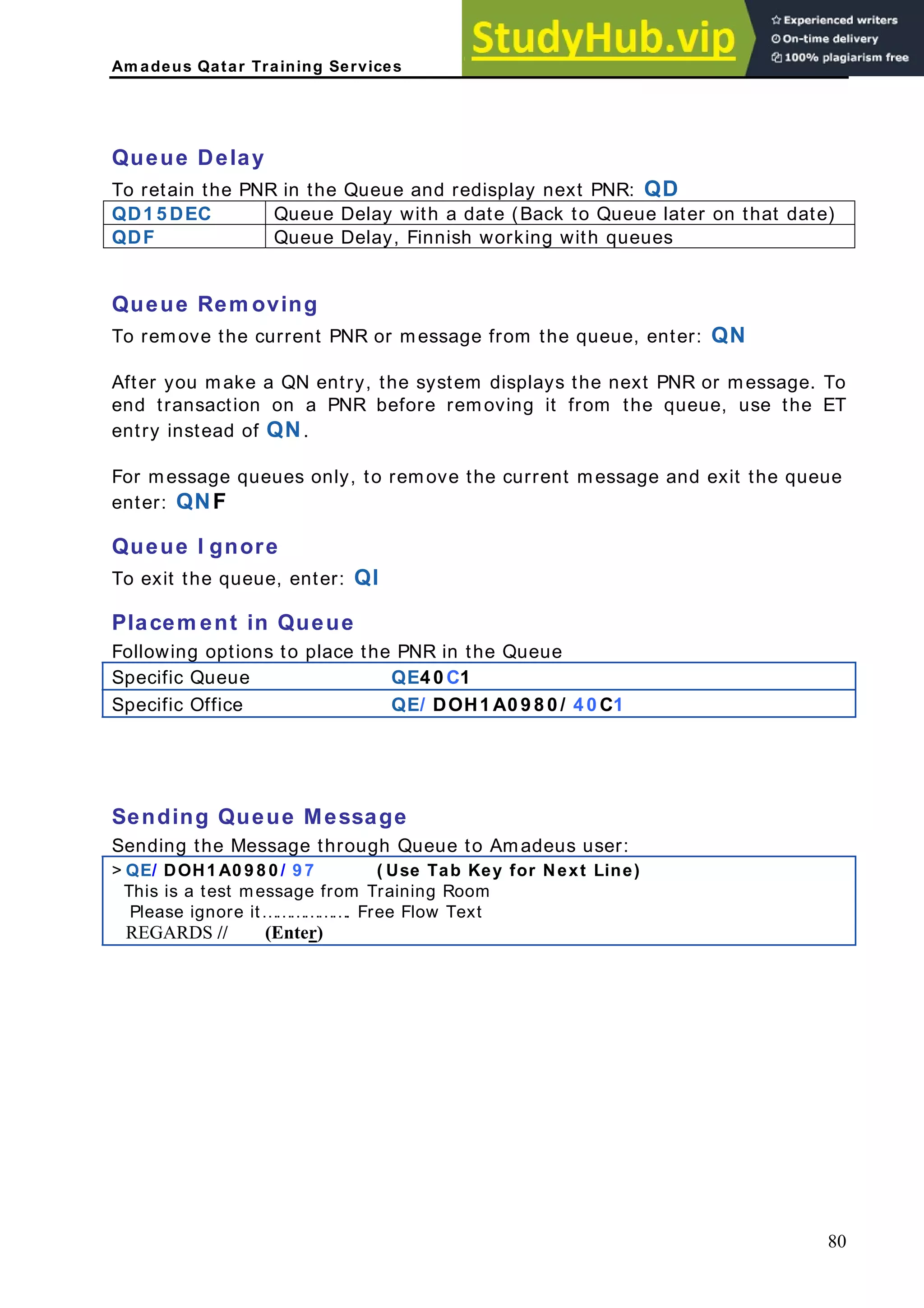 AMADEUS SYSTEM TICKETING MANUAL | PDF