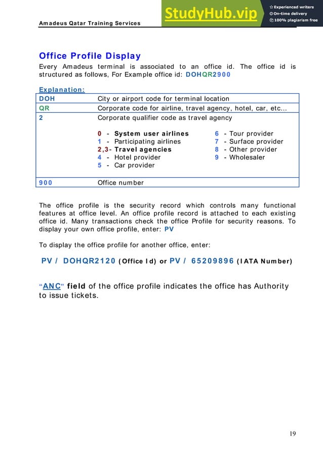 AMADEUS SYSTEM TICKETING MANUAL | PDF