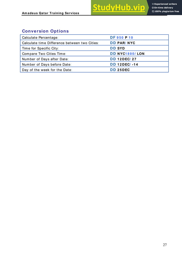 AMADEUS SYSTEM TICKETING MANUAL | PDF