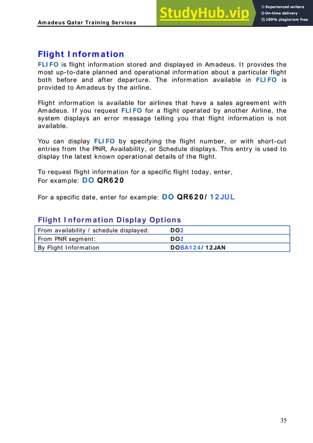 AMADEUS SYSTEM TICKETING MANUAL | PDF