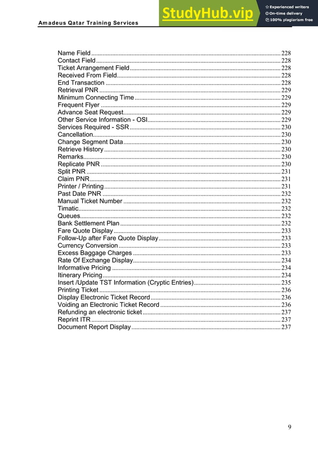 AMADEUS SYSTEM TICKETING MANUAL | PDF