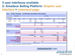 Amadeus Ticket Changer | PPSX