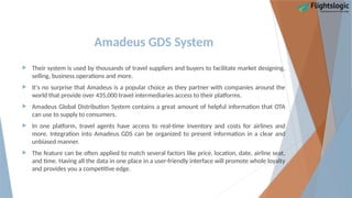 Amadeus Travel Software | Amadeus Airline | Amadeus GDS System | PPTX