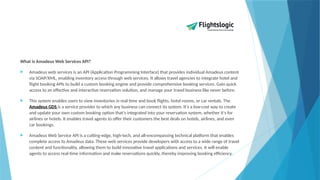 Amadeus Web Services API | Amadeus GDS Software | PPT