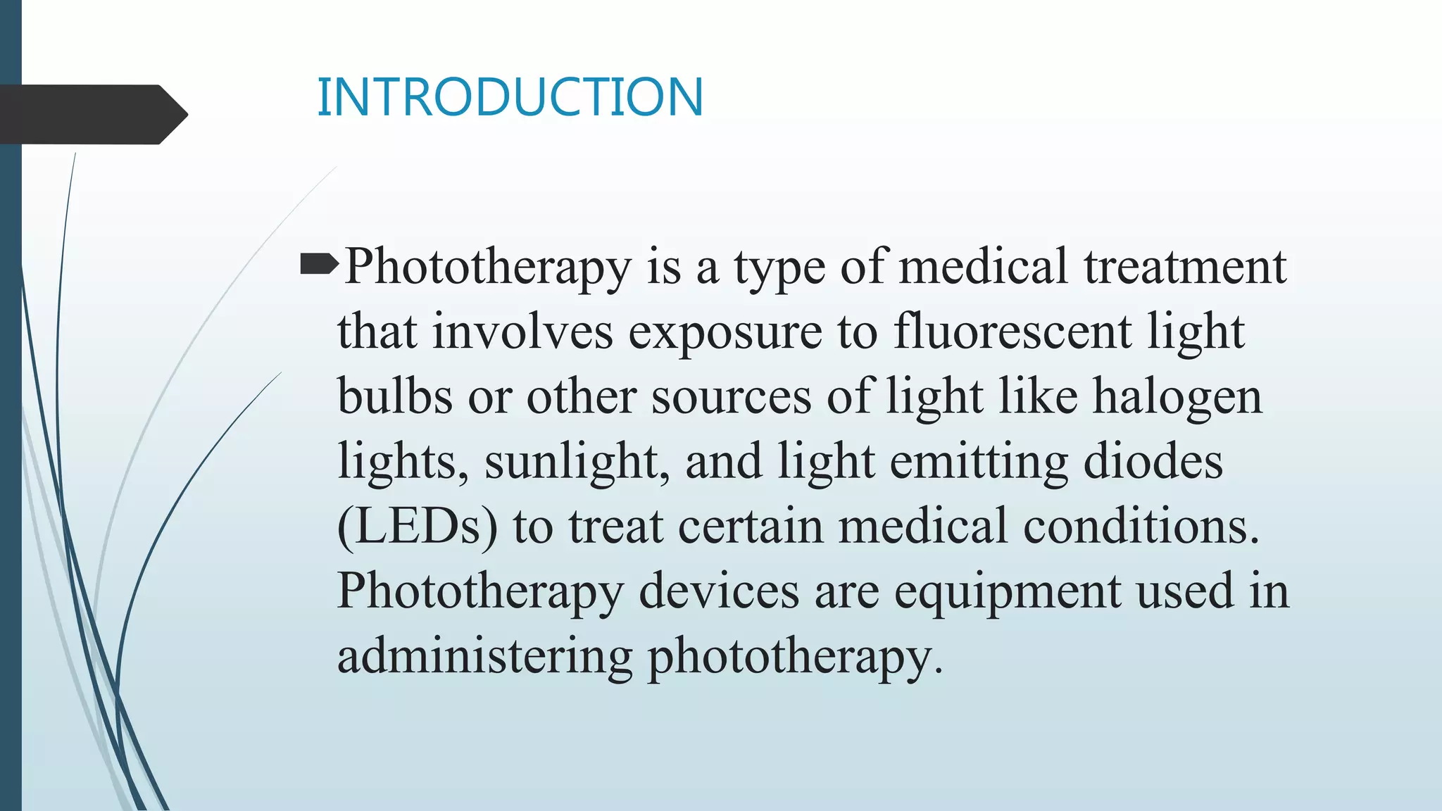phototherapy device | PPT