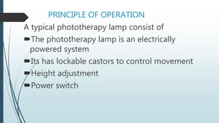 phototherapy device | PPT