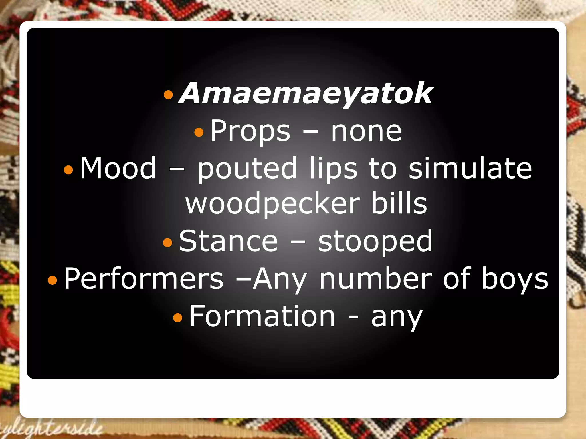 Amaemaetatok and Binanog (Philippine Folk Dance) | PPTX
