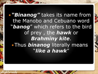 Amaemaetatok and Binanog (Philippine Folk Dance) | PPTX