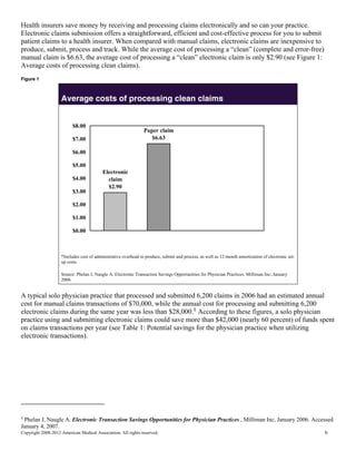 Ama flow that claim submission processing adjudication and payment | PDF