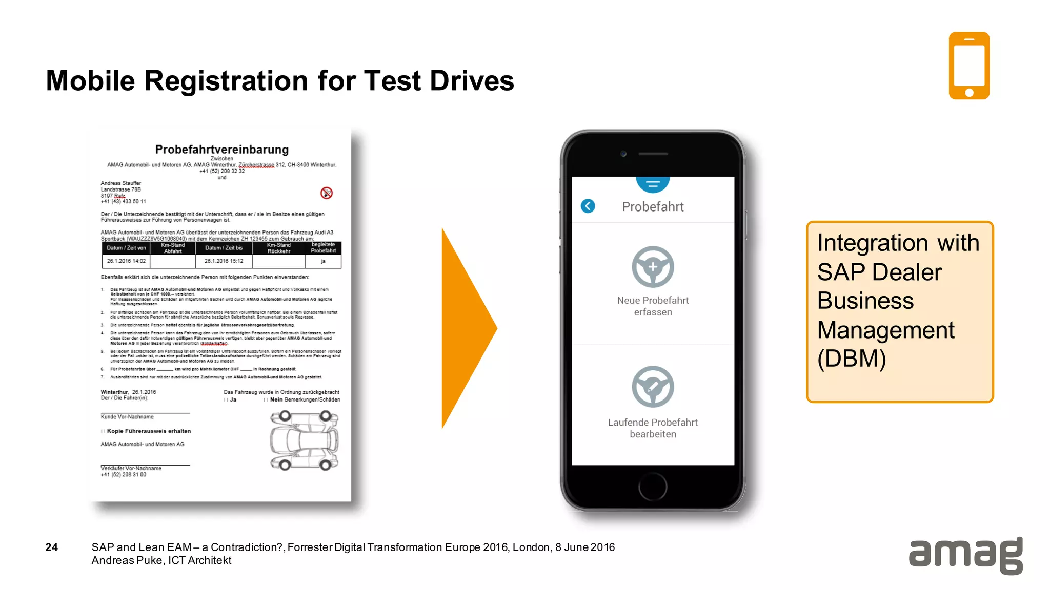 AMAG Forrester about SAP & Lean Enterprise Architecture Management ...