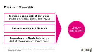 AMAG Forrester about SAP & Lean Enterprise Architecture Management ...