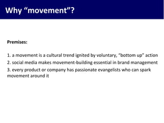7 Lessons for Building Movement (for AMA Hawaii Chapter) | PPT