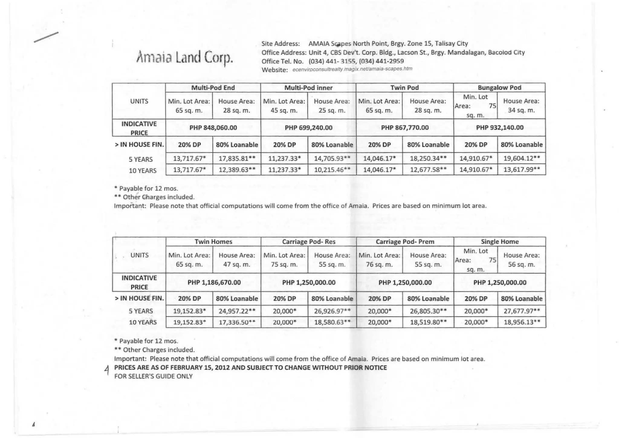 Amaia scapes north point sample computations | PDF | Programming ...