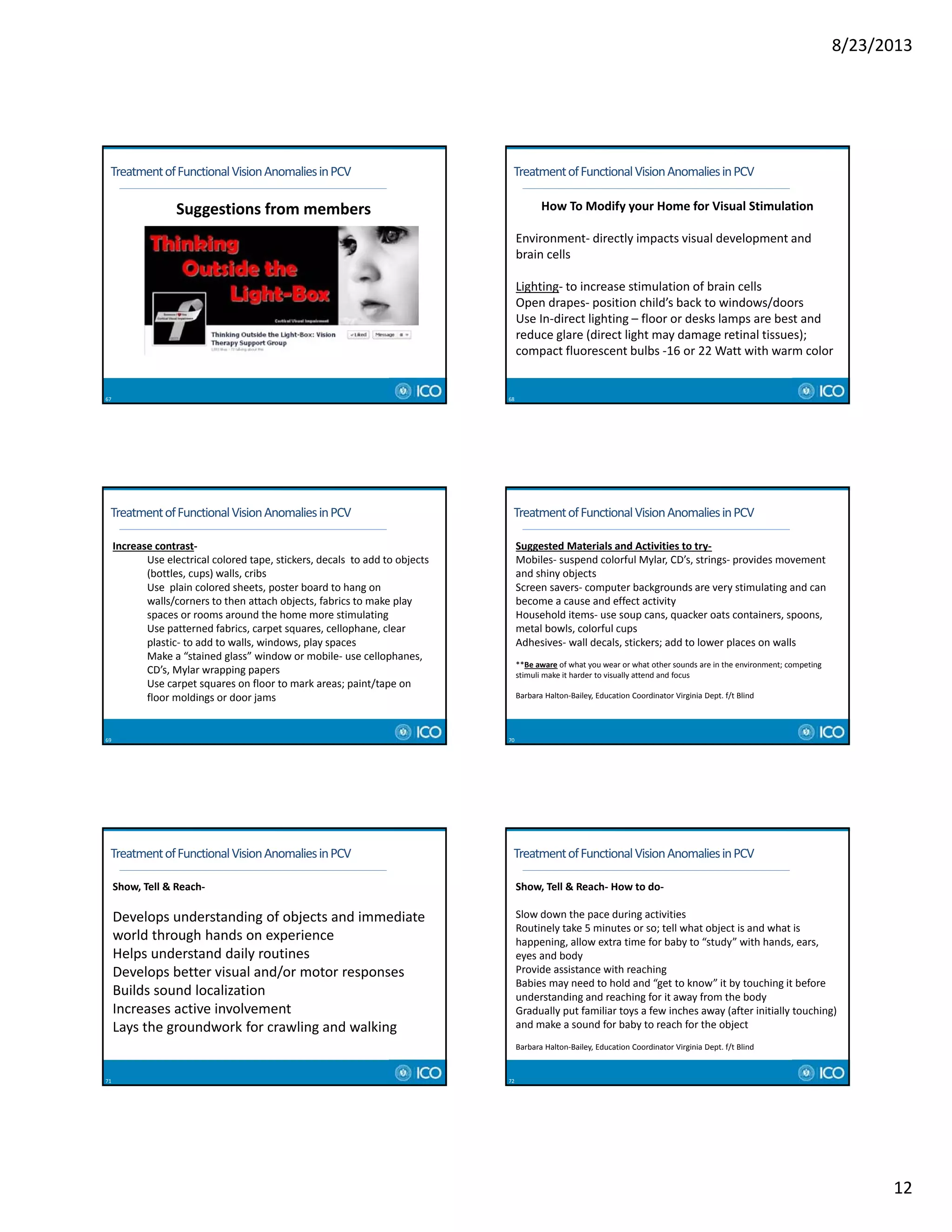 Pediatric Cortical Visual Impairment | PDF