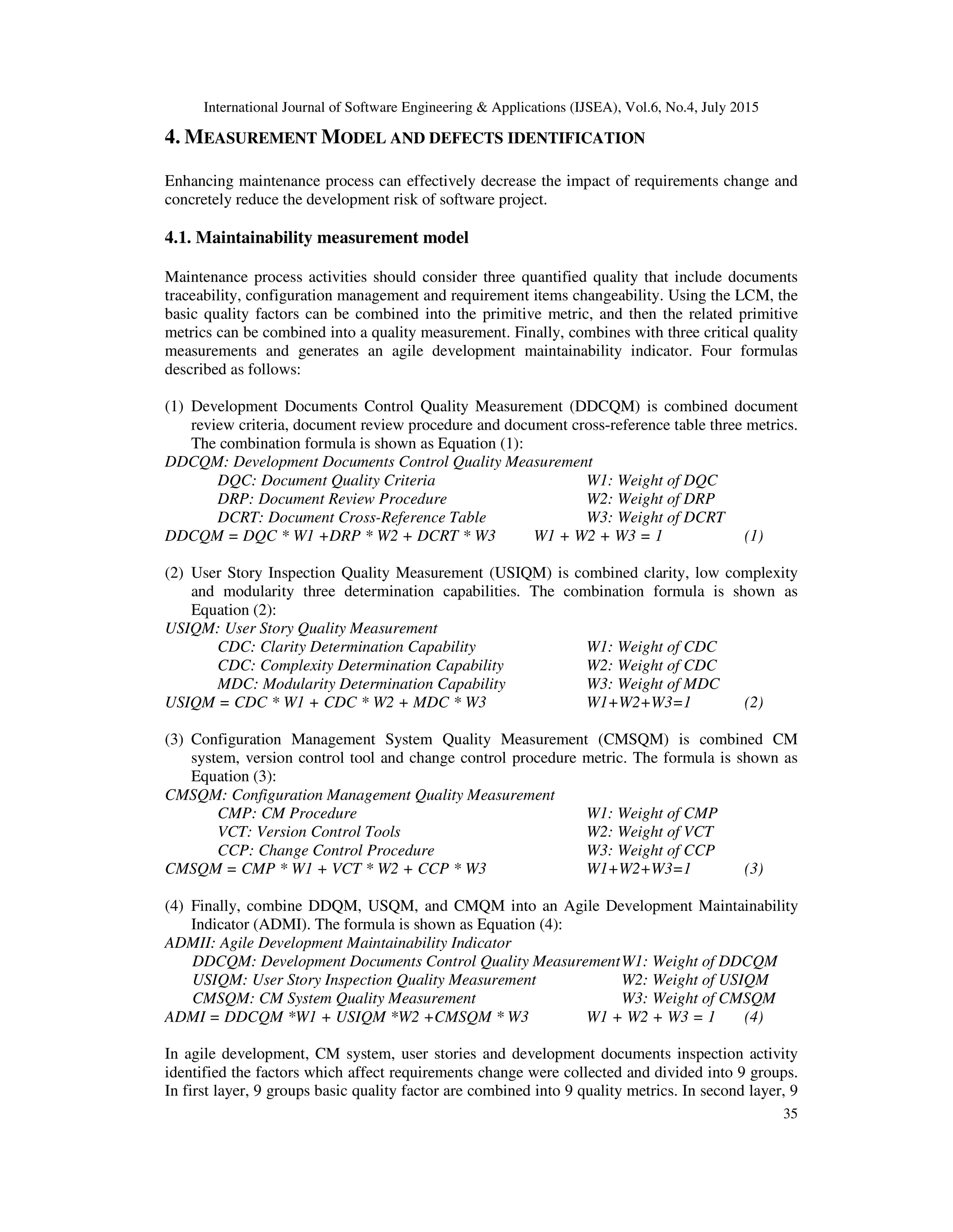 A maintainability enhancement procedure | PDF