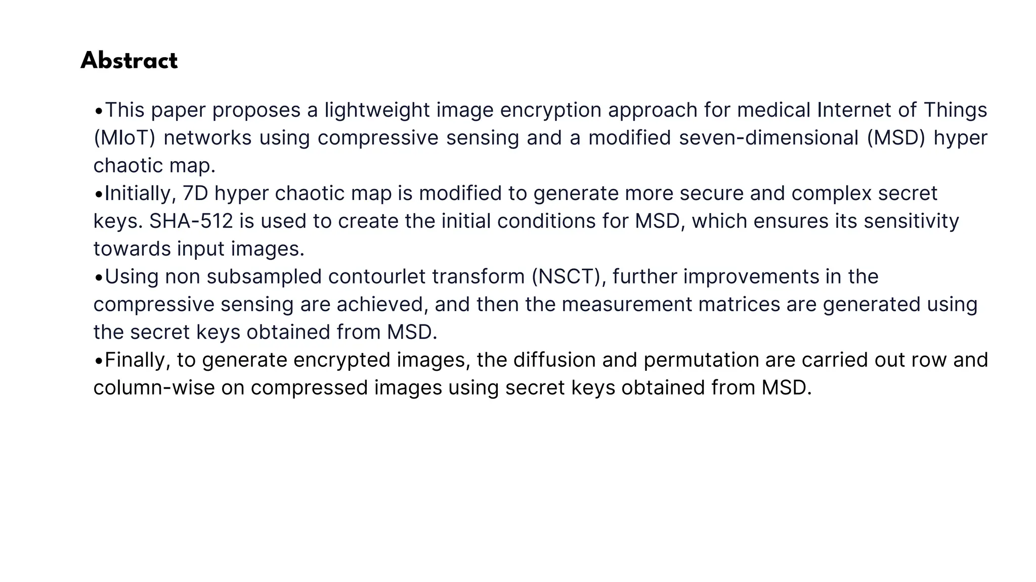 A Major Project Presentation on Lightweight image encryption | PPT