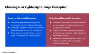 A Major Project Presentation on Lightweight image encryption | PPT