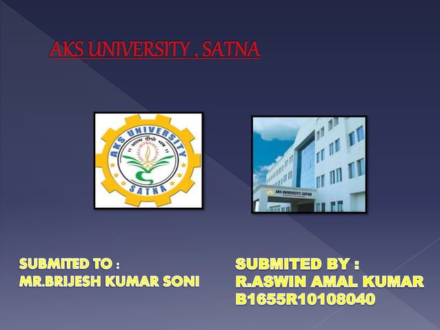 Computer Applications in Mining Engineering, AKS University | PPTX