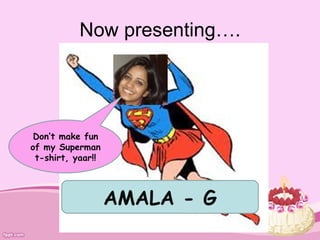 Amala bday final | PPT