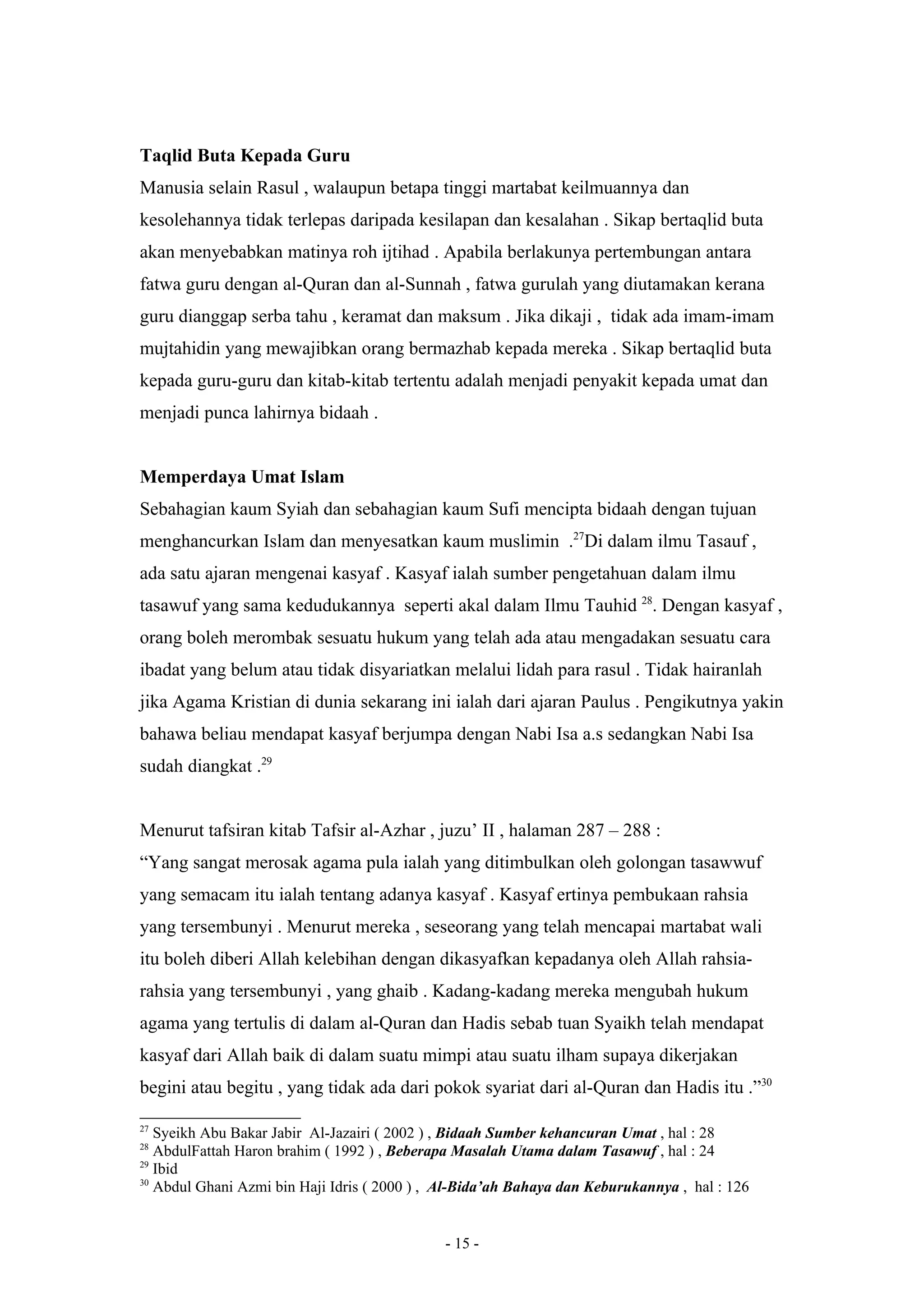 Amalan bidaah dalam masyarakat melayu | DOC